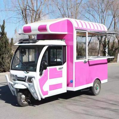 Cina 2023 Multiuso Mobile Elettrico Fast Food Snack Triciclo Pedicab e a batteria in vendita