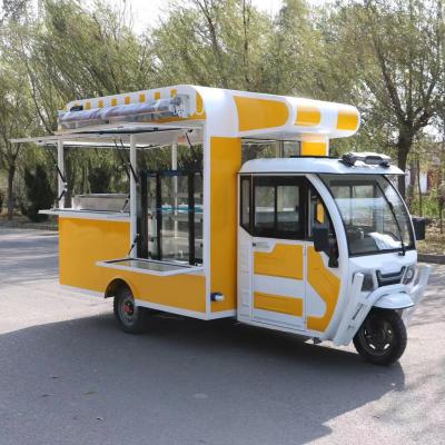 Cina 2023 Multiuso Mobile Elettrico Fast Food Snack Triciclo Pedicab e a batteria in vendita