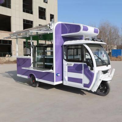 Cina 2023 Multiuso Mobile Elettrico Fast Food Snack Triciclo Pedicab e a batteria in vendita