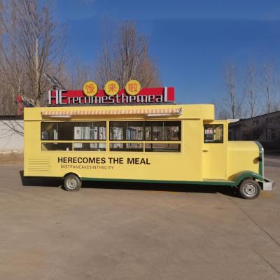 Cina Furgone elettrico mobile per fast food snack gelato e bevande più pratico in vendita