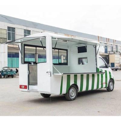 Cina Vendita di snack da 1000 KG auto alimentare elettrica a quattro ruote per bevande fritte in vendita