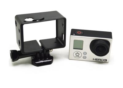 Cina Supporto del confine della struttura dell'alloggio della macchina fotografica di azione di Bacpac per gli eroi 4 3+ e 3 di Gopro in vendita