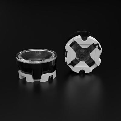 China Accurate Viewing angle 15°  Lens PMMA material for indoor lighting COB lens diameter 25mm for sale
