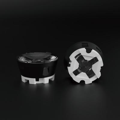 China Ângulo de visão 24° Lente de material PC para downlight Match Bridgelux COB à venda