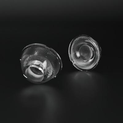 China Ângulo estreito do feixe 15° Lente Material PMMA para correspondência de luz Luminus COB à venda