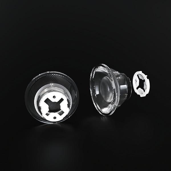 Quality Diameter 32mm COB LED Lens 24 Degree For Tracking Light Rohs Certificated for sale