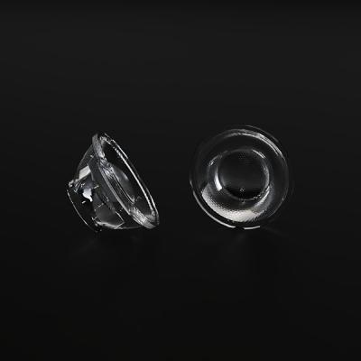 China Diameter 45 mm PMMA 60 graden Led lens voor onderlicht 93% efficiëntie Te koop