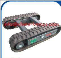 China 3 ton Rubber Track Undercarriage on construction machinery/2016 new hydrualic  crawler undercarriage for sale
