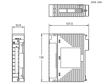 Yokogawa SDV144-S63 S4 Digital Input Module dimensions