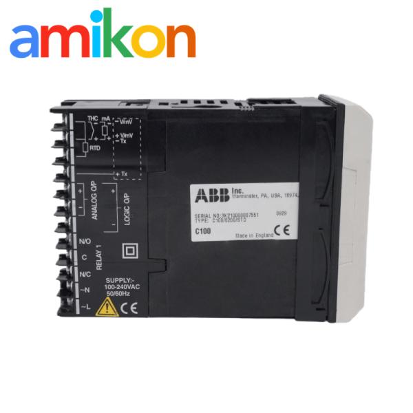 Quality ABB Commander C100/0100/STD Compact 1/8 DIN Universal Process Controller for for sale