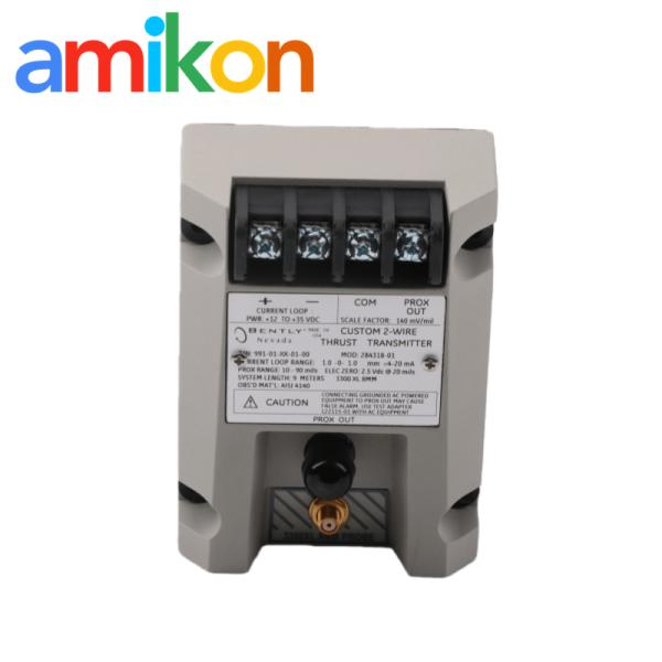 Quality Bently Nevada 991-01-XX-01-01 MOD:284318-01 Thrust Transmitter with 4-20mA Output for sale