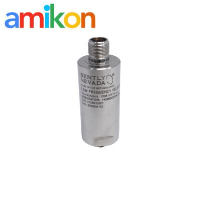 China 330505-02-02-02 Bently Nevada Horizontal Low Frequency Velocity Sensor with M8 Adapter for sale