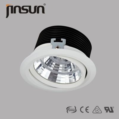 China 40W 3000LM High power 180 degree rotatable of AC100-240V LED downlight with UL certificate for sale