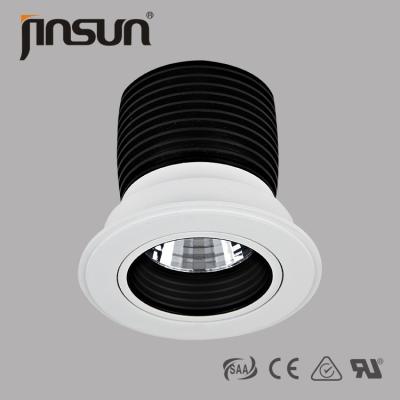 Cina gradi dimmable di DALI dell'anello anabbagliante di 15W 1000lumems 180 rotabili del downlight Led in vendita