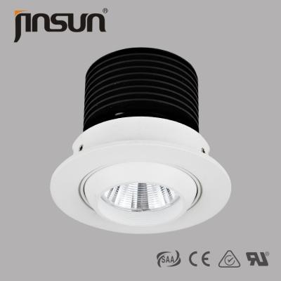 Cina gradi anabbagliante dell'alto lume 10W 360 regolabili di Downlight principale in vendita