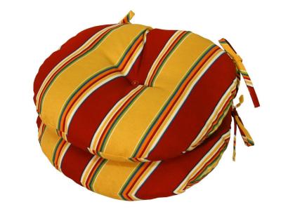 China Acrylic chair cushion with circle tuck tufting for sale