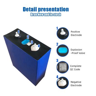 China EVE EU Poland Stock LF280K HSEV Grade A+ 3.2v Lifepo4 Battery For Solar System VAT Free for sale