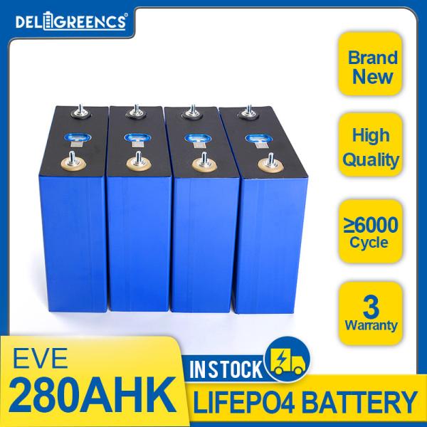 EVE EU Poland Stock LF280K HSEV Grade A+ 3.2v Lifepo4 Battery For Solar System VAT Free