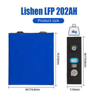 China Grade A 202Ah 6000cycle Lifepo4 Lithium CATL EVE LF280K 3.2V 202Ah Prismatic LFP Cells 12V 24V 48V Off Grid Solar Energy for sale