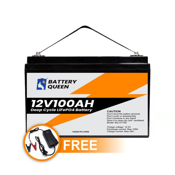 angepasste 12v 100ah 105Ah Lifepo4-Batterie mit BMS-Blei-Säure-Batterie-Austausch