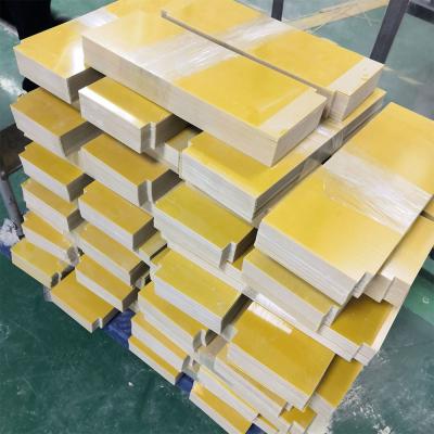 China 3240 Yellow Epoxy Glass Fiber Board Insulation Epoxy Board For Electric Insulating Materials Fr4 Sheet For Battery Cells for sale