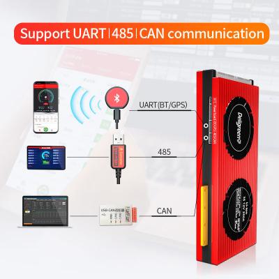 China 4S 6S 17S 20S 24S 18V 48V 60V 72V 150Ah Lto Li Ion Lfp Lifepo4 Jikong Bms With Dali Lipo Battery for sale