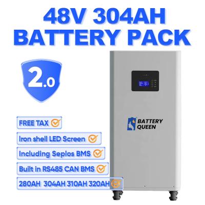 中国 51.2V 16S EVE 304ag DIY Lifepo4 リチウムバッテリー スタンドキット パラレル 販売のため