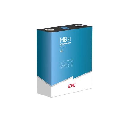 China Diepe cycli 8000 Times EVE MB31 314ah LFP-cel Lithiumbatterij 2,5-3,65V Lithium ijzerfosfaat Te koop