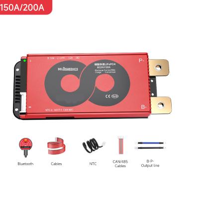 China Lifepo4 NMC 16200A 150A 48V Smart BMS With FAN For Home Solar Energy Storage for sale