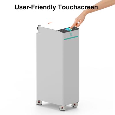 中国 51.2V 280ah Lifepo4 バッテリーパック SEPLOS V4 タッチスクリーン 48V 15KWH DIY バッテリーキット 販売のため