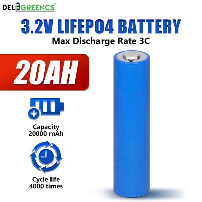 China EVE C40 a Grade 3.2V Lifepo4 Battery 3C Cylinder 40135 20Ah Cylindrical LiFePO4 Battery Electric Cars Diy Batteries Pack for sale