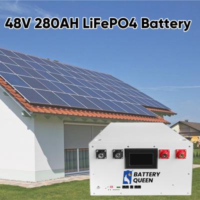 中国 EU ストックフリー 送料無料 16S 48V/51.2V 280Ah LiFePO4 バッテリー ボックス ソーラーエネルギーシステム DIY キット,カスタム ホワイト 51.2V 280AH 家庭用エネルギー貯蔵用の積み重ね可能ユニット 販売のため