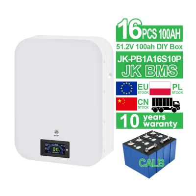 China 5kwh CALB Lifepo4 Battery Power Wall Off Grid 48V 51.2V 100ah for sale