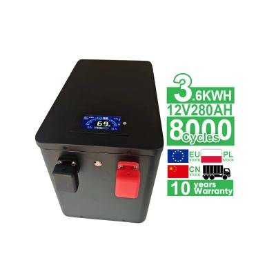 China 12.8V 280Ah / 314Ah / 320Ah LiFePO4 DIY Battery Kit with Built-in JK BMS 、Display – EU Stock for sale