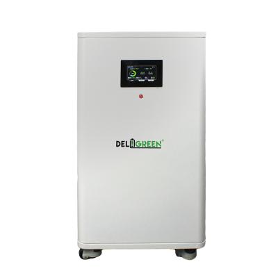 China Deligreen Floor-Standing 51.2V 314Ah 16kWh LiFePO4 Battery Solar Energy Storage for Solar Panel System Home Off-Grid Use for sale