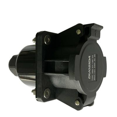 China Type 1 16A 32A 120V SAE J1772 Ac Fast Charger for sale