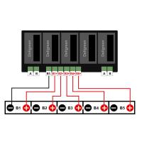 China QNBBM 4S 10A Lithium Battery Balancer Module for sale