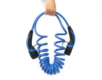 中国 ばね5MのEvのためのタイプ2の充満ケーブルへの32Aタイプ2 販売のため