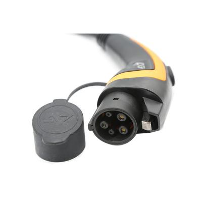 China 5 medidores de tipo - 1 cabo de extensão de 16A SAE J1772 para EV à venda