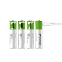 중국 1.5V C형 USB 370mWh AAA 충전지 판매용