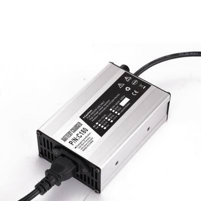 China LiFePO4 Battery Chargers 200-240VAC 12V 24V 36V 2A 5A 10A ETL FCC Certified for sale
