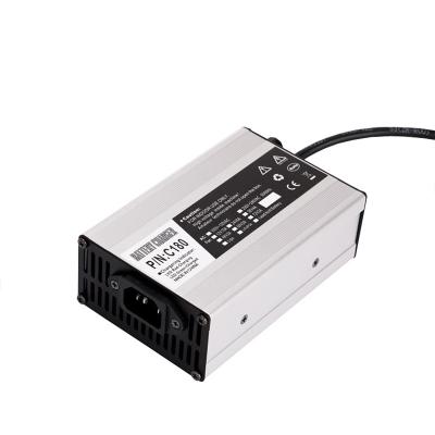 China LiFePO4 Battery Chargers 200-240VAC 12V 24V 36V 2A 5A 10A ETL FCC Certified for sale
