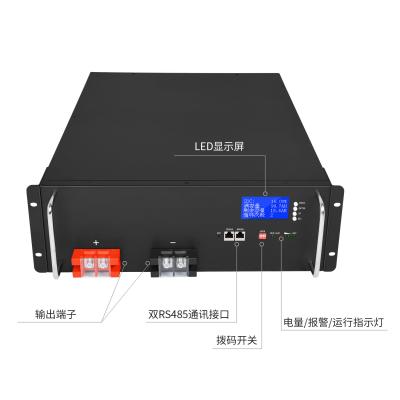 Cina i cicli profondi di 48V 50AH classificano una batteria dello scaffale del server del litio Lifepo4 per immagazzinamento dell'energia in vendita