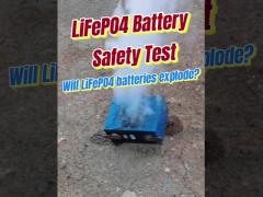 lifepo4 battery safety performance test