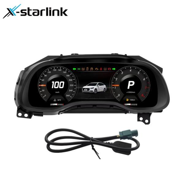 Quality Cadillac XT5 XT6 XTS LCD Instrument Gauge Black Frame GPS Carplay Digital Car Gauges for sale