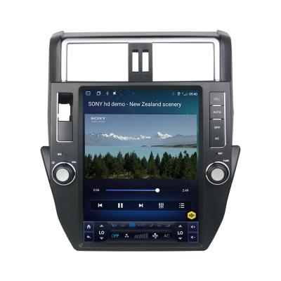 China Vertical Screen Android Car Navigation GPS 12.1'' Tesla Style For Toyota Prado for sale