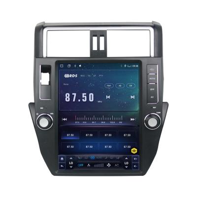 China Vertical Screen Android Car Navigation GPS 12.1'' Tesla Style For Toyota Prado for sale