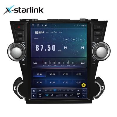 China 12.1" Vertical Screen Android 13 Car Stereo For Toyota HIghlander 2011-2015 for sale