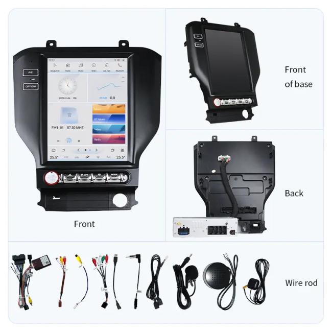 Ford Mustang Android Navigation Unit interface