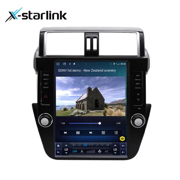Quality 8G+128G 12.1 Inch Android 13 Car Screen Multimedia Player With GPS Navigation For Toyota Prado for sale
